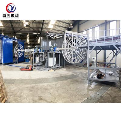 China Automatic Bi Axial Rotomoulding Machine 63KW 1700x1100x5300 for Manufacturing Plant for sale