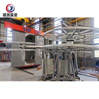 China PLC Controlled Rotary Moulding Machine 0-300°C 400T Rotomolding Equipment for sale