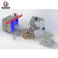 China 400T Max Pressure Rotary Moulding Machine for Cooler Boxes 0-300°C for sale