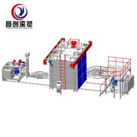 China Siemens Control System Shuttle Rotomolding Machine 220V/380V/440V Total Power for sale