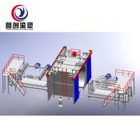 China Yingchuang Bi Axial Rotomoulding Machine 1700x1100x5300mm 49-85KW Water Tank Making for sale