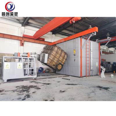 China Shuttle Rotomolding Machine 50000L 40kw for Large Water Tank Production for sale