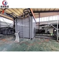 China Bi Axial Rotomoulding Machine 1700x1100x5300 mm for PP PE HDPE LLDPE 49-85KW for sale