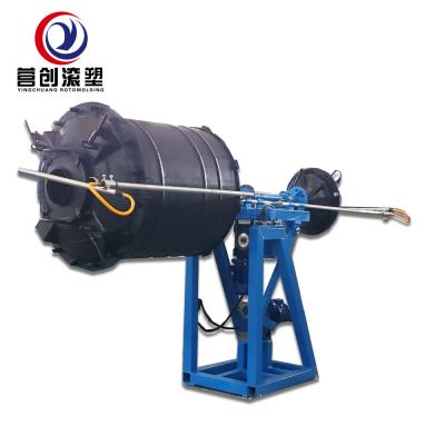 China Rock and Roll Rotational Moulding Machine 1600×1600mm 65KW for Water Tank Production with PLC Control for sale