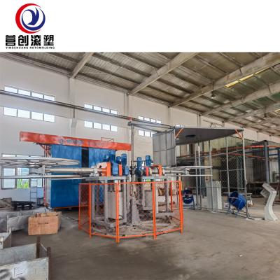 China Rotary Moulding Machine 0-50mm Mould Thickness 22-62kw Power CE Certified for sale
