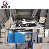 China Electric Heating Fully Automatic Roto Moulding Machine with 1600x1600mm Oven Size, 30-65KW Power Options for sale
