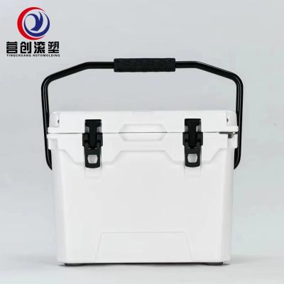 China Rotomolded Cooler Box 25L-80L with 40-60mm Insulation, UV-Resistant PE Construction for sale