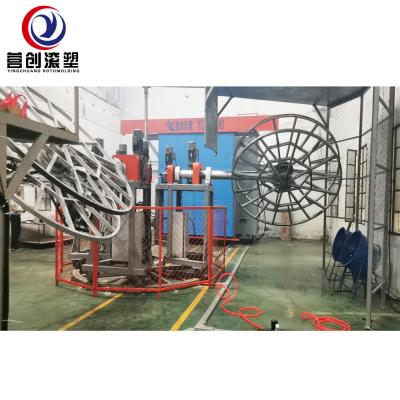 China Automatic Bi Axial Rotomoulding Machine 49-85KW 220-440V for Mass Production for sale