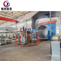 China Automatic Biaxial Rotational Molding Machine 2500L-14000L Tank Volume 49KW-85KW for sale