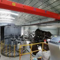 China Advanced Rotational Molding Equipment Air Cooling Method 1 Year for sale