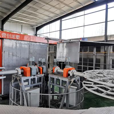 China PLC Rotary Moulding Machine 22kW-62kW Multifunctional Rotomolding Equipment CE for sale