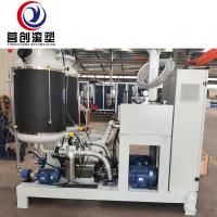 China PU Foam Manufacturing Machine 3000×1000×2000mm with 20-50kg/min Output and PLC Control System for sale