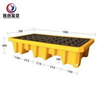 China Custom HDPE Plastic Pallets 1000-3000kg Load Capacity | Single Faced Design for Industrial Storage for sale