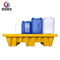 China Custom HDPE Plastic Pallets 1000-3000kg Load Capacity | Single Faced Design for Industrial Storage for sale