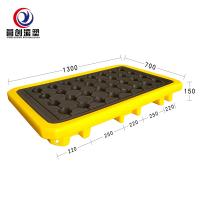 China HDPE Plastic Pallets with Logo Printing - 1000-3000kg Load Capacity, Customizable Sizes and Colors for sale