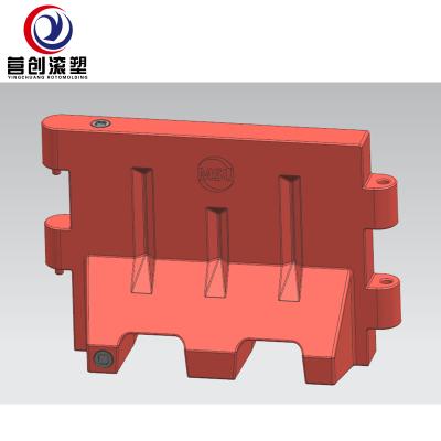 China Yingchuang Custom Traffic Control Barricades - Plastic Roadway Separation Barriers with Film & Cardboard Packaging for sale