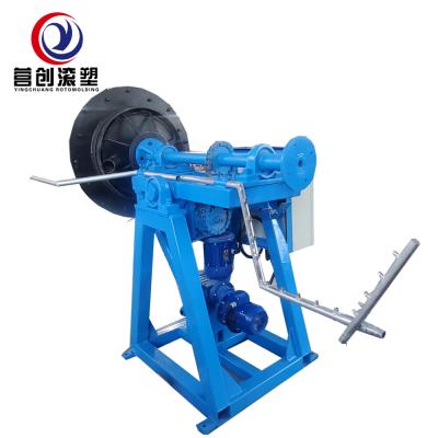 China Rock and Roll Rotomoulding Machine 4000x3200x2500mm 380V for Water Tank Cover Production for sale