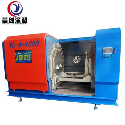 China Electric Heating Rotomolding Machine 10L Capacity 400°C Max Temperature with Digital Control System for sale