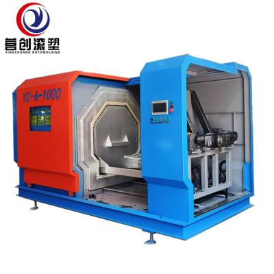 China Custom Electric Rotomolding Machine 100KG Load Capacity with 400°C Heating and Digital Control System for sale