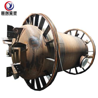 China Steel Lined Plastic Water Tanks 10 Bar Pressure Rating 100°C Temperature Resistance Lightweight Chemical Storage for sale