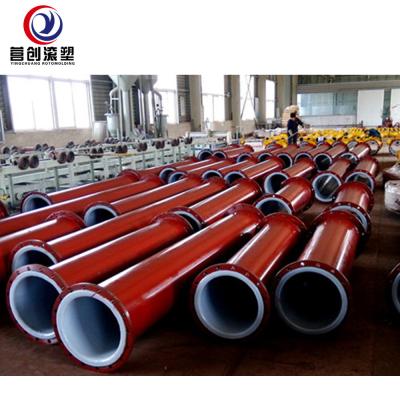 China Steel Lined Plastic Pipeline SLP-pipeline with 10 Bar Pressure Rating and 100°C Temperature Resistance for Industrial Applications for sale