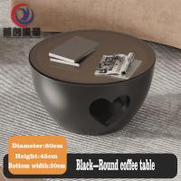 China YingChang Roto Molded Coffee Table 80cm Round Polyethylene Furniture for Indoor Outdoor Use for sale