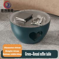 China YingChang 80cm Round Polyethylene Rotomolded Garden Furniture - UV Resistant Waterproof Outdoor Table for sale