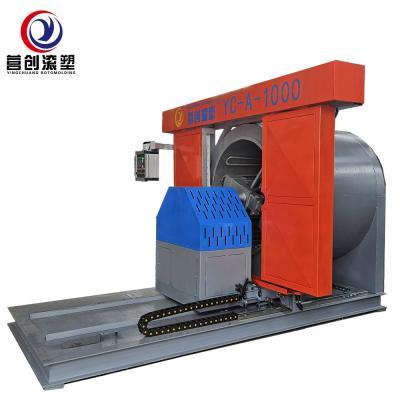 China 100KG L-Arm Electric Heating Rotational Molding Machine with 30KW Power and 400°C Max Temperature for sale