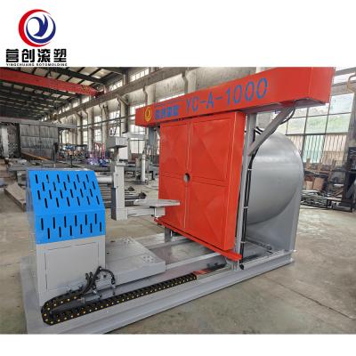 China Electric Heating Rotomolding Machine 100KG Load Capacity 30KW Power for Experimental Plastic Molding for sale