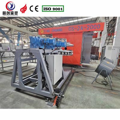 China PLC Controlled Adjustable Speed Rotomolding Machine 220V 380V 440V for Pickleball Production for sale