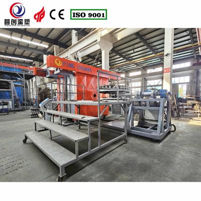 China Automatic PLC Shuttle Rotomolding Machine 15-30min Cycle for Pickleball Production for sale