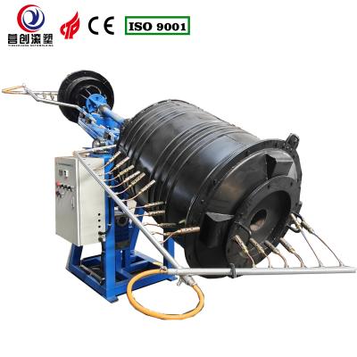 China Automatic PLC Controlled Stainless Steel Water Tank Cover Maker for sale