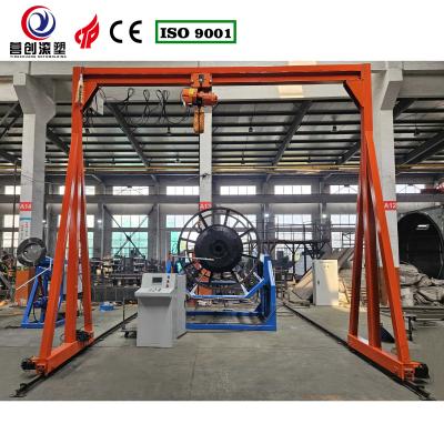 China High Durability Rock and Roll Rotomoulding Machine 6KW-11KW 380V 50Hz 3Phases Automatic for sale