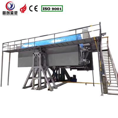 China Yingchuang CO-10000 Rock and Roll Rotomolding Machine 6KW-11KW Delta PLC Control for sale