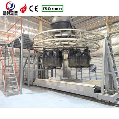 China YINGCHUANG CS-2A-5500 Shuttle Rotomolding Machine PLC Control 220V 15-30min Cycle for sale
