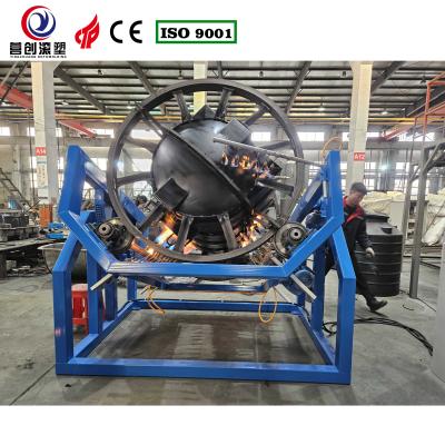 China Automatic Low Noise Rock And Roll Rotomoulding Machines 6KW-11KW for sale
