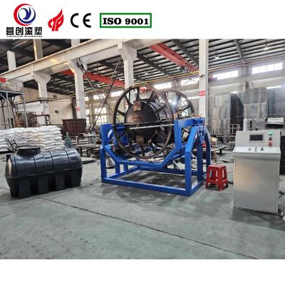 China Delta PLC Control Low Noise Rock And Roll Rotomoulding Machines For Manufacturing Process for sale
