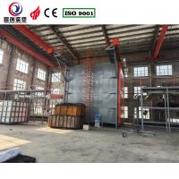 China Manufacturing Plant Shuttle Rotomolding Machine With Cycle Time 15-30min And Adjustable Rotating Speed for sale