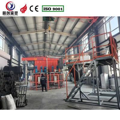 China CC-3A-3500 Rotational Molding Machine 35kg Capacity 380V Industrial Plastic Manufacturing Equipment for sale
