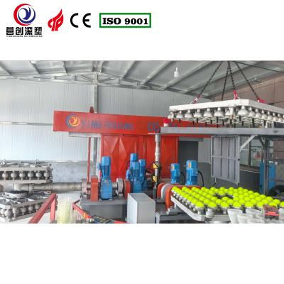 China LLDPE Pickleball Bi Axial Rotomoulding Machine With 62KW Power And Automatic Control for sale