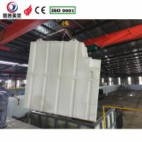 China INGCHUANG 6.5m Large Oven Bi-Axial Shuttle Rotomolding Machine, PLC Automatic Rotational Molding Equipment For Custom LLDPE Electrolyte Energy Storage Tanks for sale