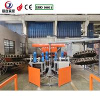 China Hydraulic Lifting Carousel Rotomoulding Machine 3-10mm Arm Thickness for Pickleball Production for sale