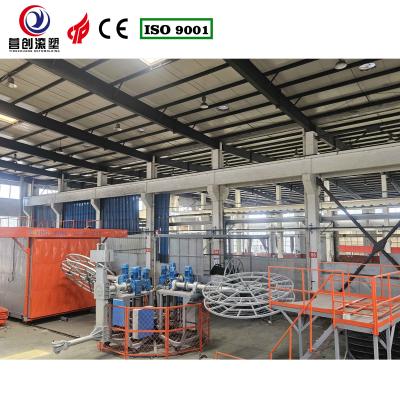 China Air Cooling Rotomolding Equipment Automatic Smooth Production for sale