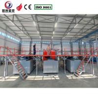 China YINGCHUANG CS-3A-3500 Three-Arm Shuttle Rotomolding Machine, Fully Automatic Multi-Station Rotational Molding Equipment For PE Water Tanks & Industrial Plastic Containers for sale