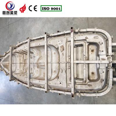China Custom Aluminum Rotational Molding Boat Mold Cylindrical Design for sale