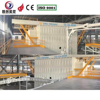 China Yingchuang CS-2A-8500 Shuttle Rotomolding Machine 8.5m Oven 5 Ton Capacity for Large Scale Products for sale