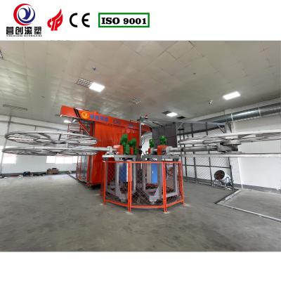 China High Automation Water Tank Rotational Molding Machine 200-1000kg with Polishing System for sale