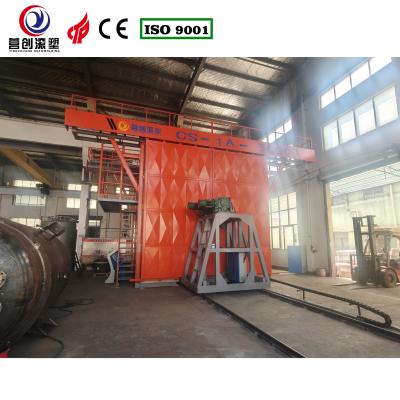 China Shuttle Rotomolding Machine 700000 Kcar Burner Capacity 30min Cooling Time for Manufacturing Plant for sale