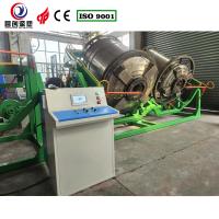 China Automatic Rock and Roll Rotomoulding Machine 6KW-11KW 4000x3200x2500mm for Boat Kayak Production for sale