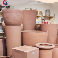China OEM Custom Rotomolded Planter Weather Resistant Large Plastic Flower Pot 80cm Height for Commercial Landscape for sale